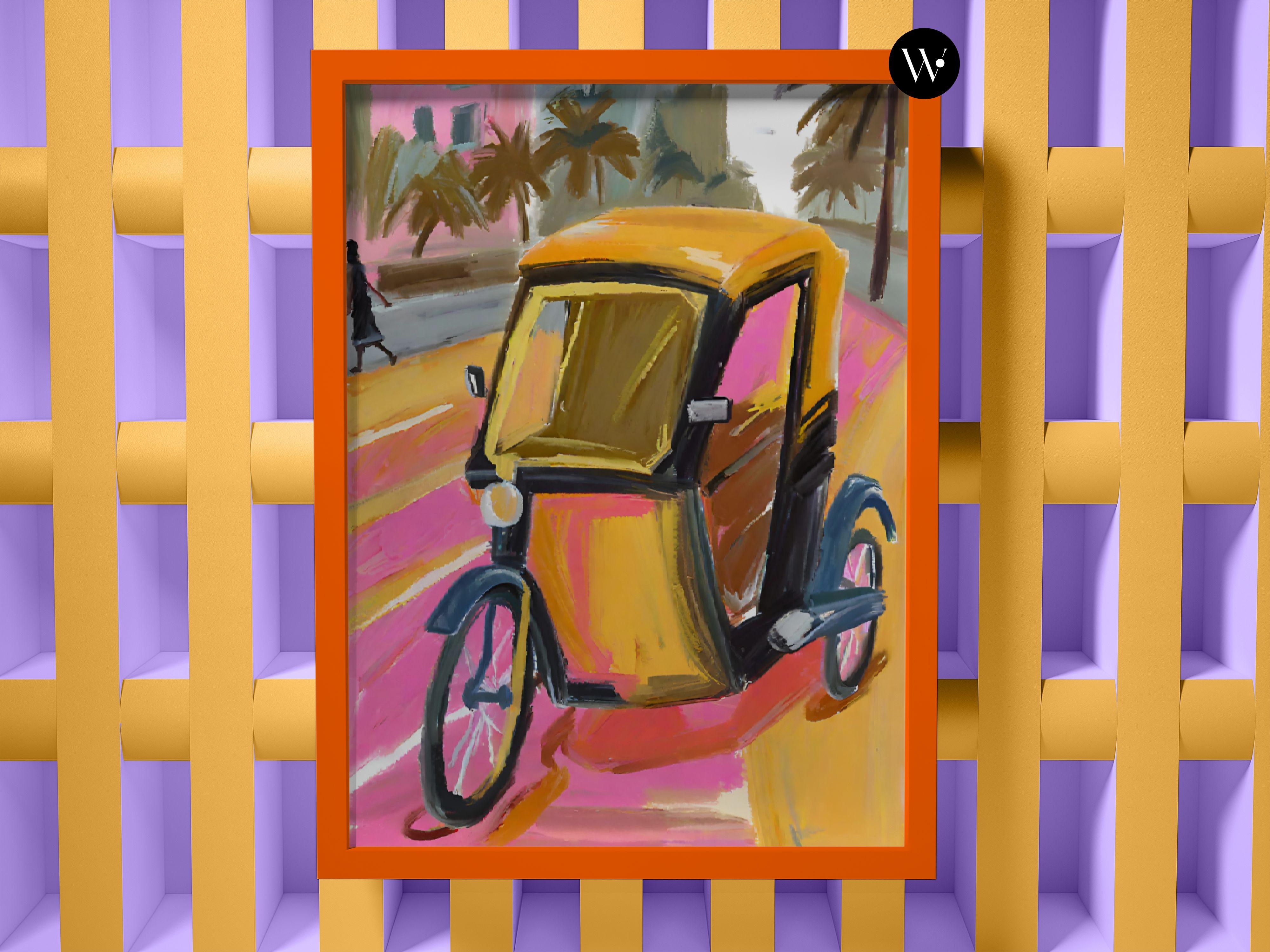 Rickshaw Poster | Deluxe Art Prints | Wordotco – wordotco