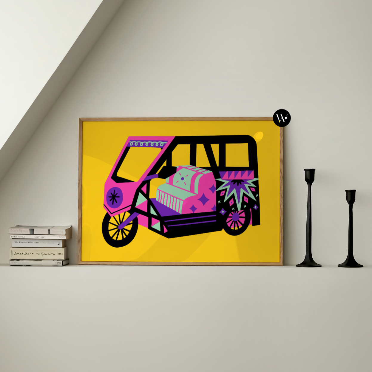 Rickshaw Poster | Deluxe Art Prints | Wordotco – wordotco