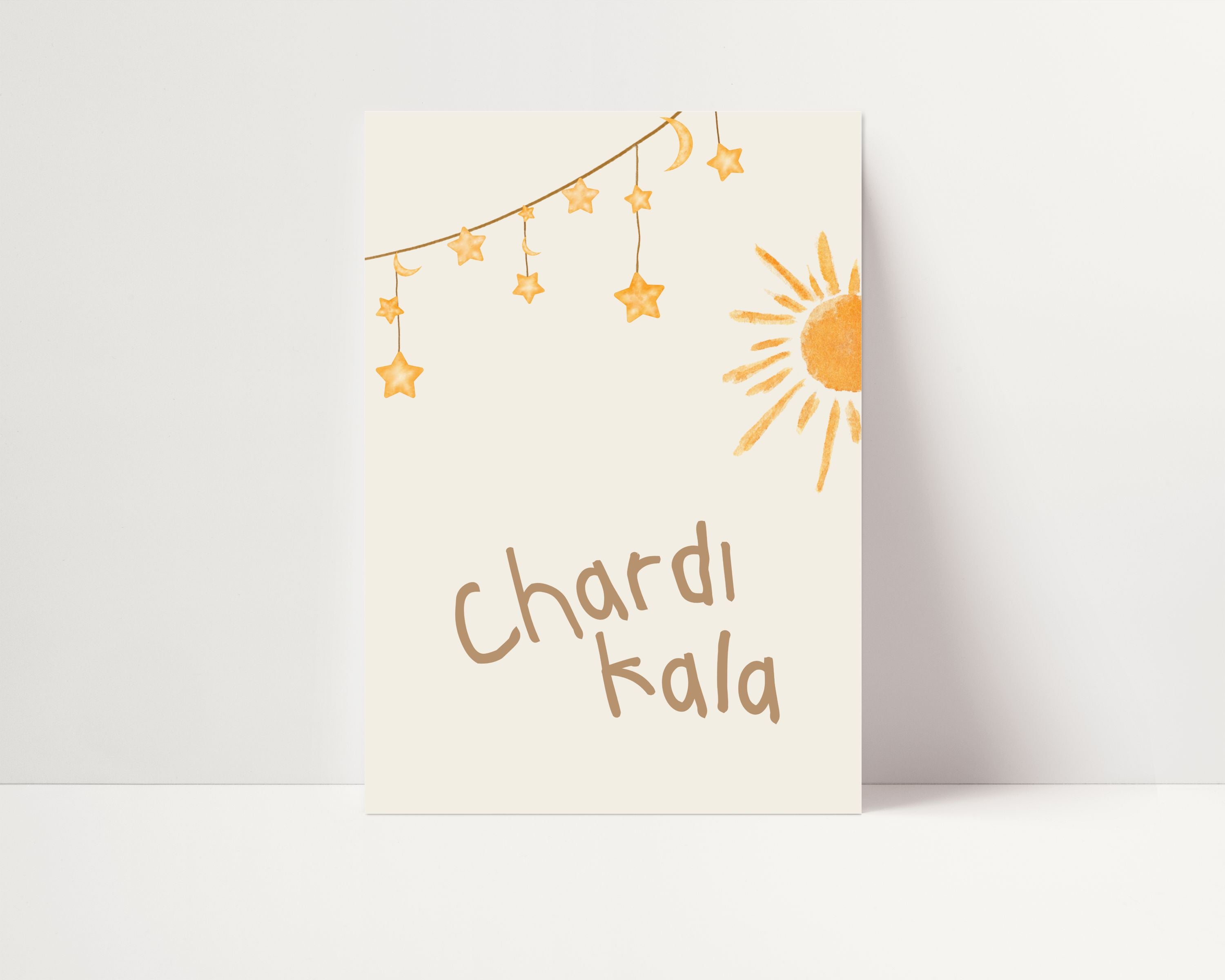 Nursery Chardi Kala Poster | Deluxe Art Prints | Wordotco – wordotco